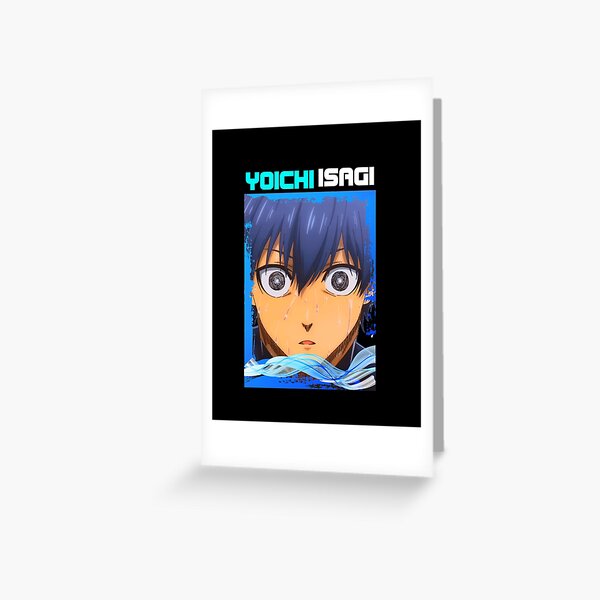 "yoichi isagi blue lock" Greeting Card for Sale by SP-Gamers | Redbubble