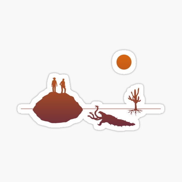 "Graboid Country" Sticker for Sale by CCCDesign | Redbubble