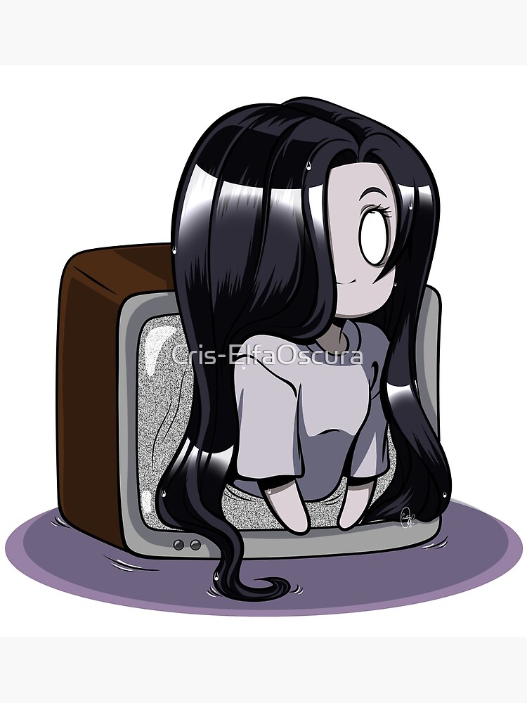 "Sadako Chibi Ringu" Poster for Sale by Cris-ElfaOscura | Redbubble
