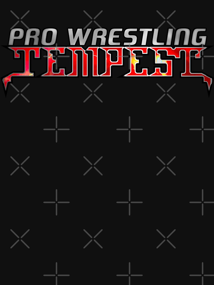 "Pro Wrestling Tempest Horizontal Logo" T-shirt for Sale by ...