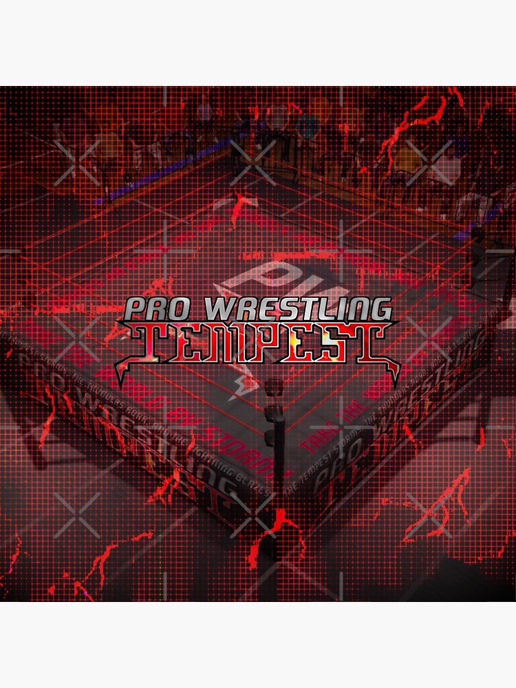 "Pro Wrestling Tempest Horizontal Logo" Poster for Sale by ...