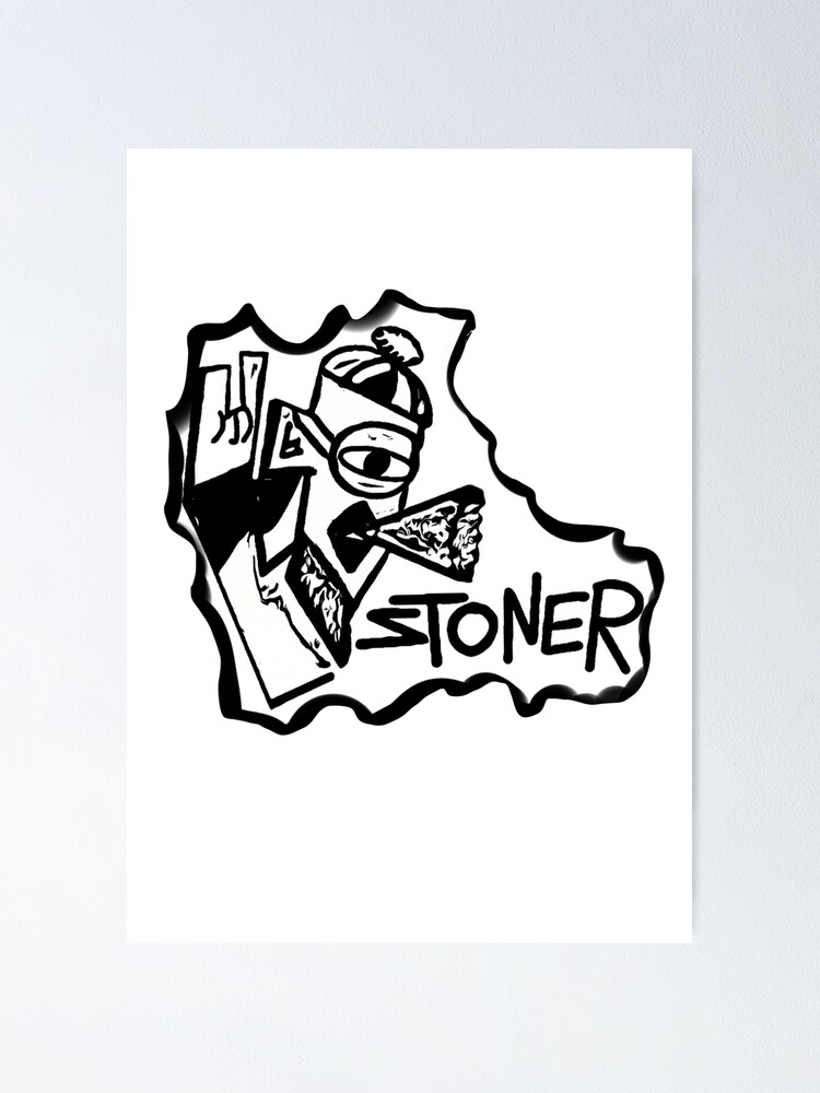 "LOGO STONER- THE BEST" Poster for Sale by VICTORIANEGRO10 | Redbubble