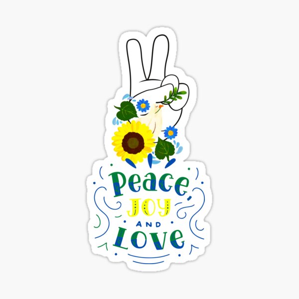 "International Day of Peace" Sticker for Sale by DigoCostaK7css | Redbubble