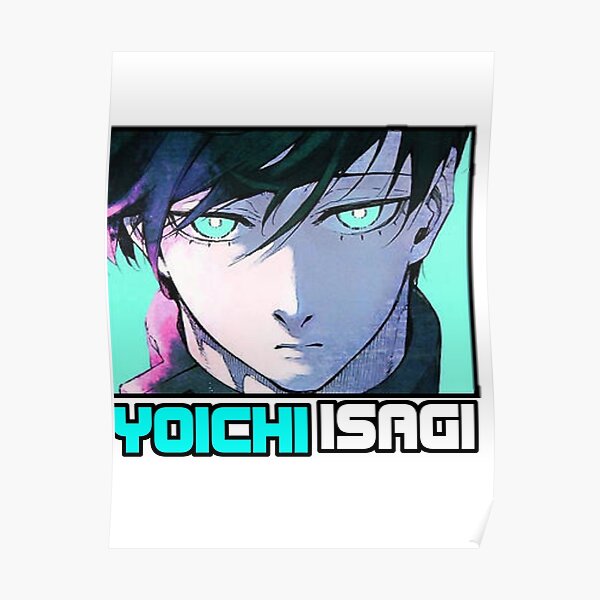 "yoichi isagi blue lock" Poster for Sale by SP-Gamers | Redbubble