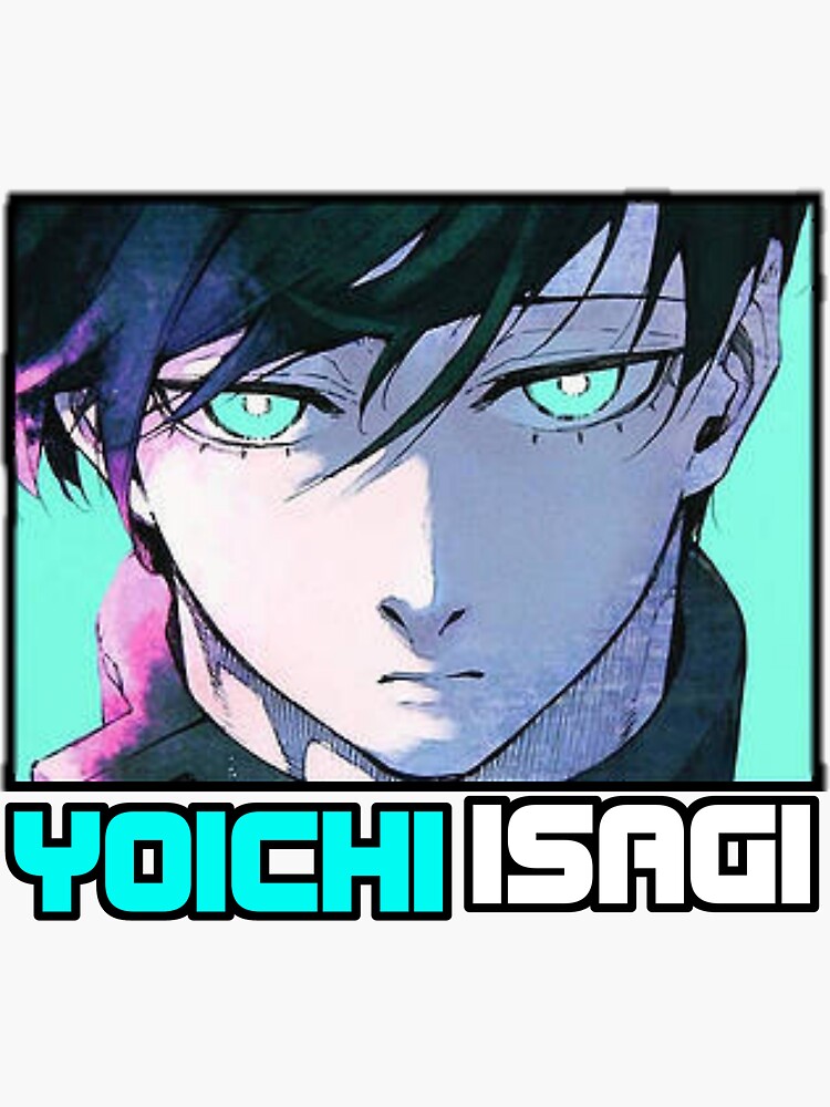 "yoichi isagi blue lock" Sticker for Sale by SP-Gamers | Redbubble