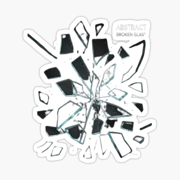 "Broken classic, simple art." Sticker for Sale by cartonshop | Redbubble
