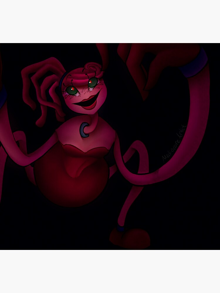 "Mommy Long Legs Fanart" Sticker for Sale by MediocoreArtist | Redbubble