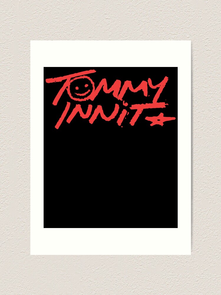 "Tommyinnit Merch Red Tommyinnit Store Logo" Art Print for Sale by ...