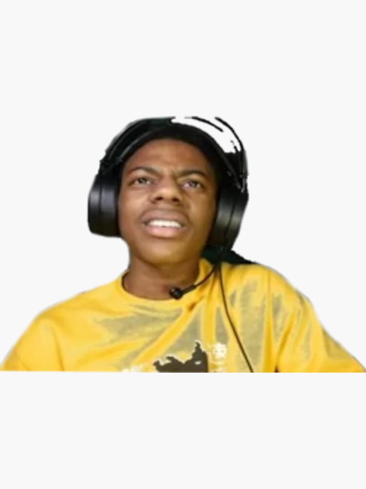 "Confused IShowSpeed Youtube" Sticker for Sale by DrMemes | Redbubble