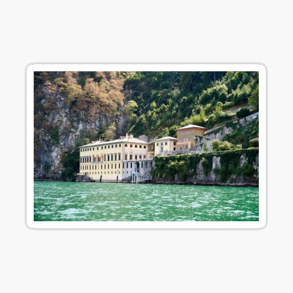 "Lake Como, Italy, Stunning Views" Sticker for Sale by newburyboutique ...