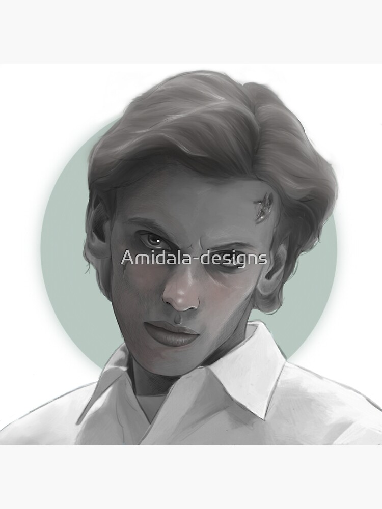 " Henry Creel / Vecna / 001 (transparent)" Sticker for Sale by Amidala ...