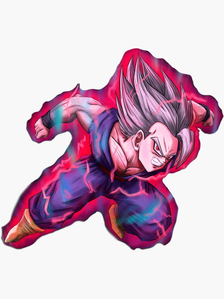 "Beast Gohan" Sticker for Sale by hobowilly | Redbubble