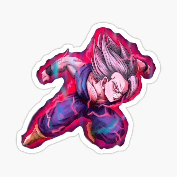 "Beast Gohan" Sticker for Sale by hobowilly | Redbubble