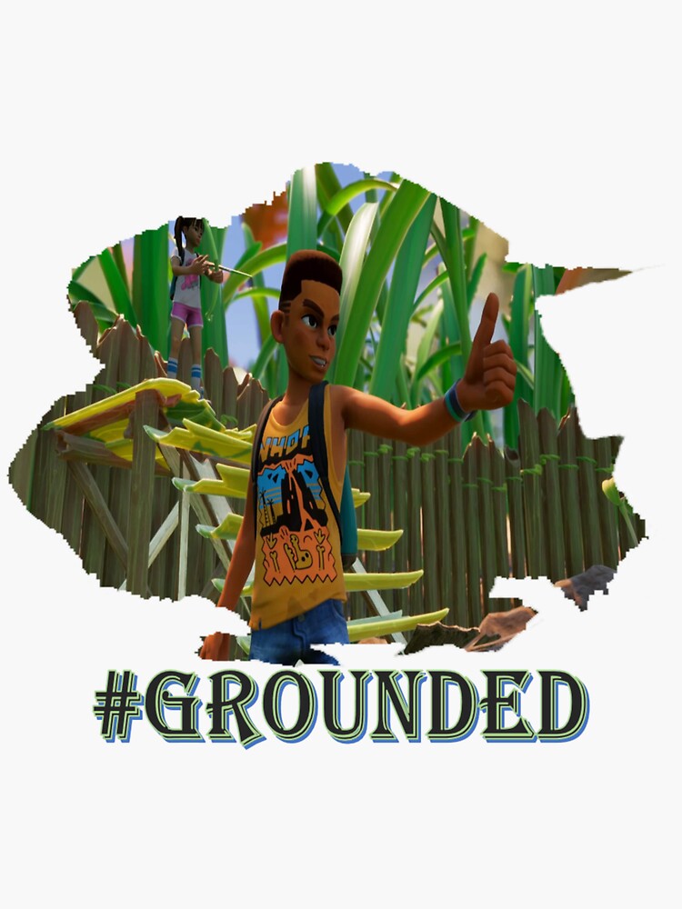 "grounded video game" Sticker for Sale by iuome-hk | Redbubble