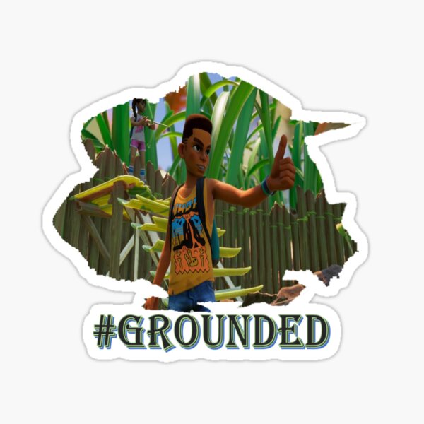 "grounded video game" Sticker for Sale by iuome-hk | Redbubble