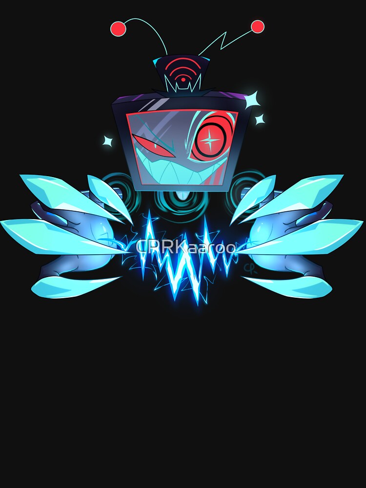 "Hazbin Hotel Electrifying Vox" T-shirt for Sale by CPRKaaroo ...