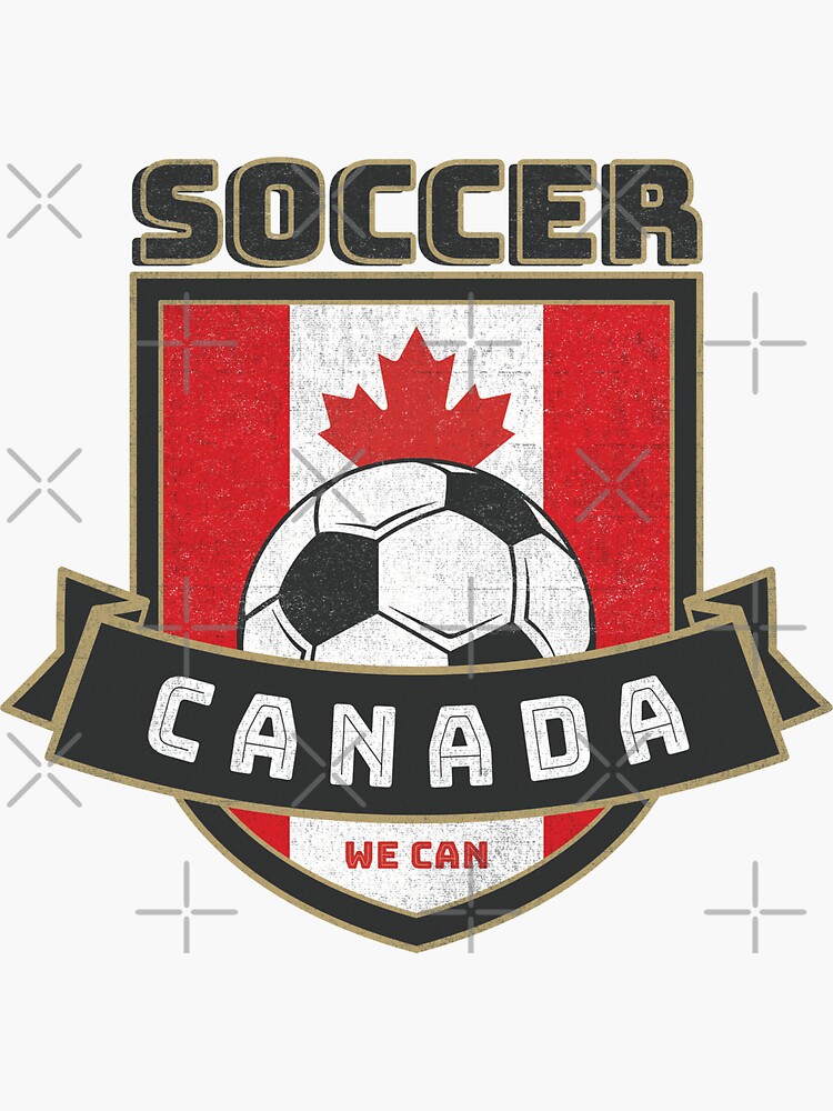 "Canada Soccer Crest" Sticker for Sale by Numero14 | Redbubble
