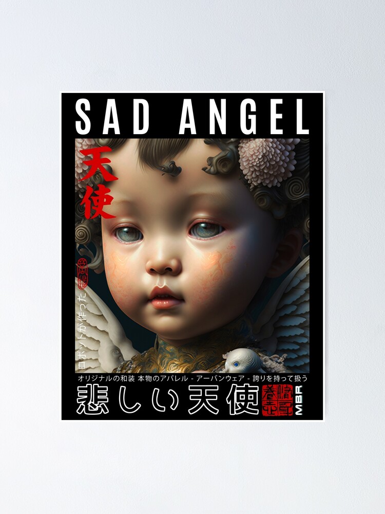 "Sad Angel | Renaissance Cute Cherub Angel With Wings – Baby Angel ...
