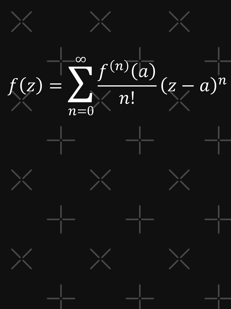 "Taylor Series, math and calculus basics" T-shirt for Sale by ...