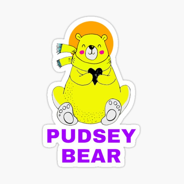 "Pudsey Bear Children In Need Essential " Sticker for Sale by ...