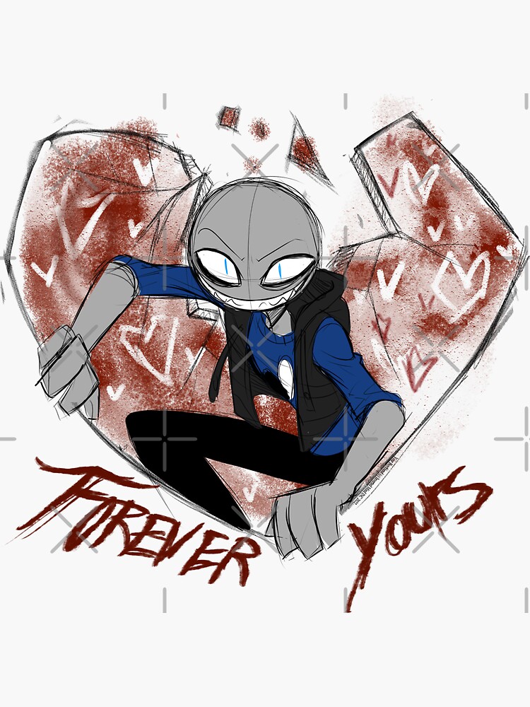 "Forever Yours" Sticker for Sale by invertedmindinc | Redbubble