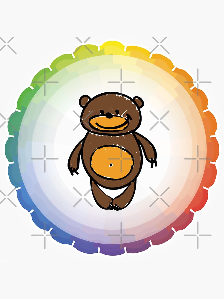 "Bryson Bear" Sticker for Sale by DHPCreatives | Redbubble