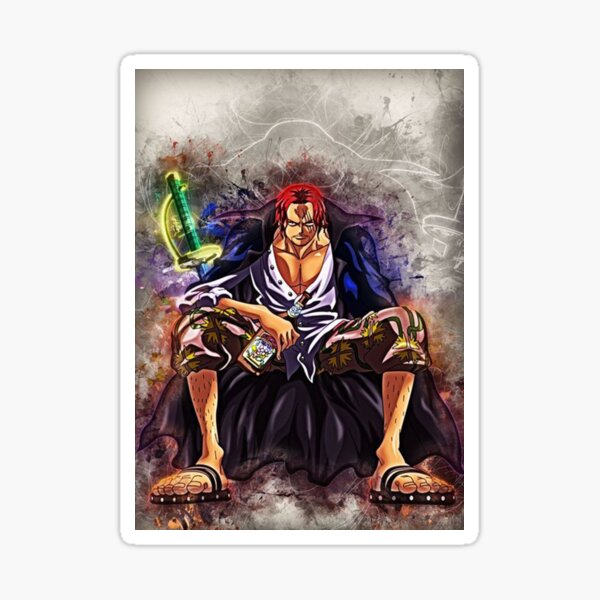 "Shanks" Sticker for Sale by poliitanoo | Redbubble