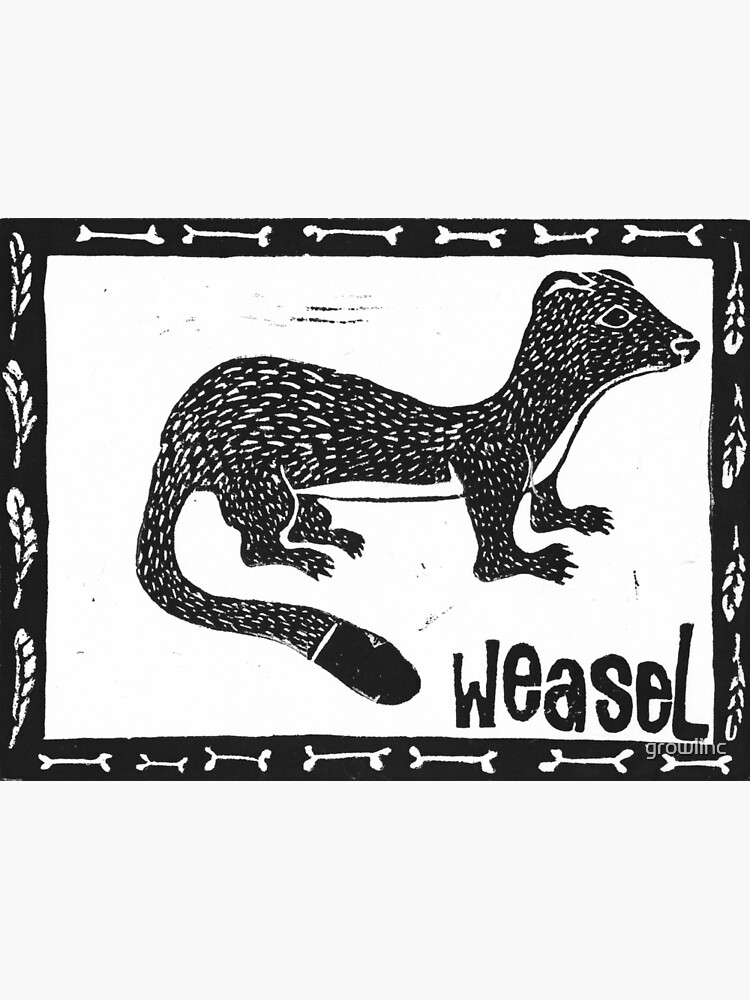Long-Tailed Weasel Premium Matte Vertical Poster sold by British Indian ...