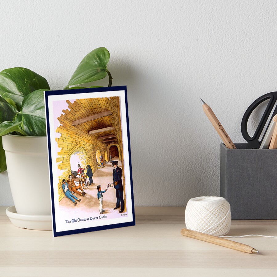 "The Old Guard at Dover Castle - Knight humour" Art Board Print for ...