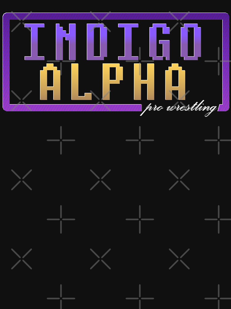 "Indigo Alpha Pro Wrestling Logo" T-shirt for Sale by JKDetecBrOkEn | Redbubble | pro wrestling ...