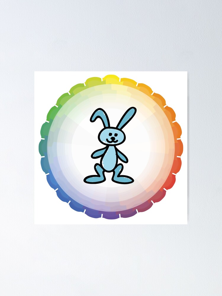 "Roman Rabbit" Poster for Sale by DHPCreatives | Redbubble