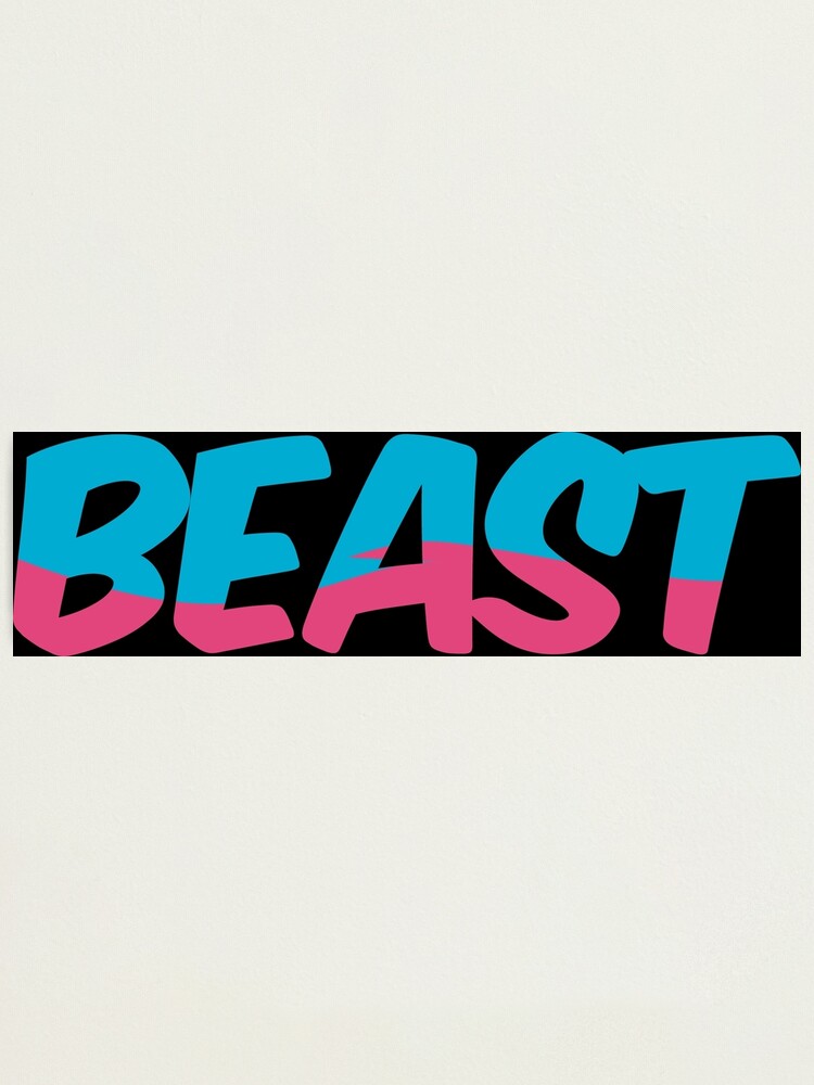 "MR BEAST JIMMY" Photographic Print for Sale by sarascoprox | Redbubble