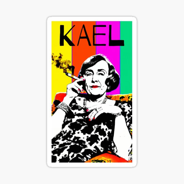 "Pauline Kael - Film Critic Pantheon" Sticker for Sale by OneNinerFiver ...