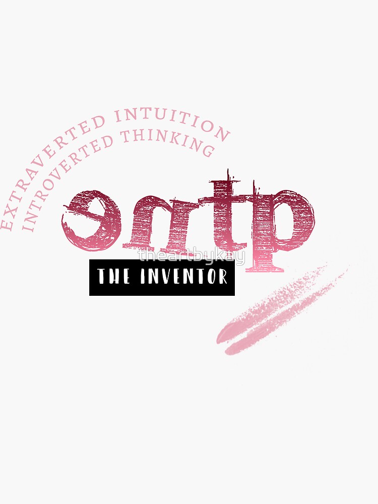 "[MBTI] ENTP - The Innovator" Sticker by KaiFx19 | Redbubble