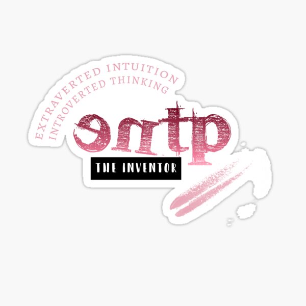 "[MBTI] ENTP - The Innovator" Sticker by KaiFx19 | Redbubble