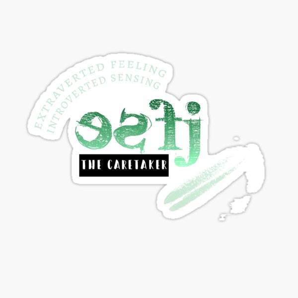 "[MBTI] ESFJ - The Consul" Sticker for Sale by KaiFx19 | Redbubble