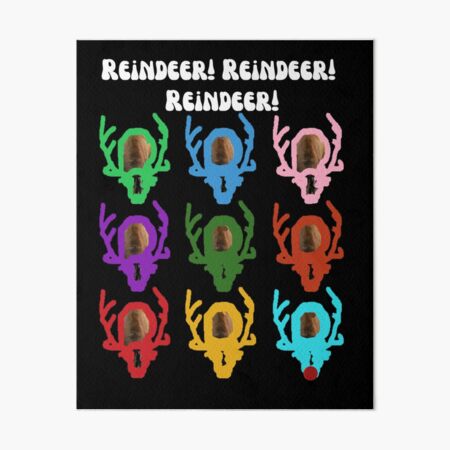 "Reindeer! Reindeer! Reindeer! with the Reindeer Team: Dasher, Dancer ...