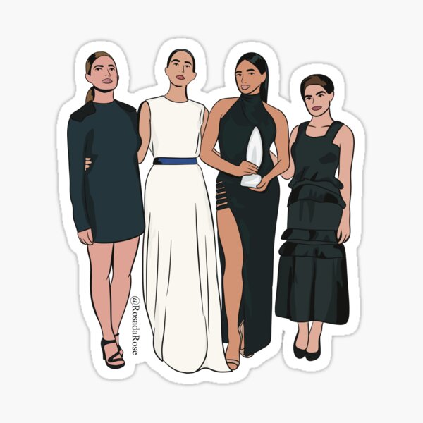 "PLL Girls #12" Sticker for Sale by Rosadarose | Redbubble