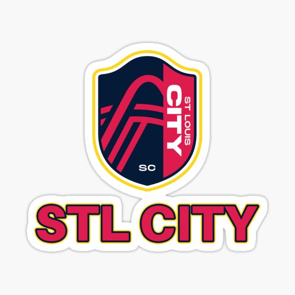 "STL CITY SC " Sticker for Sale by mikesamad | Redbubble