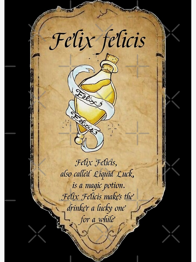 "Felix Felicis Liquid Luck" Poster for Sale by fordstrosin5 | Redbubble
