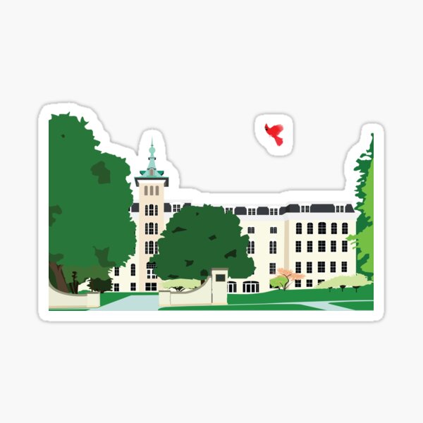 "NCC Old Main" Sticker for Sale by StillSlizzard | Redbubble