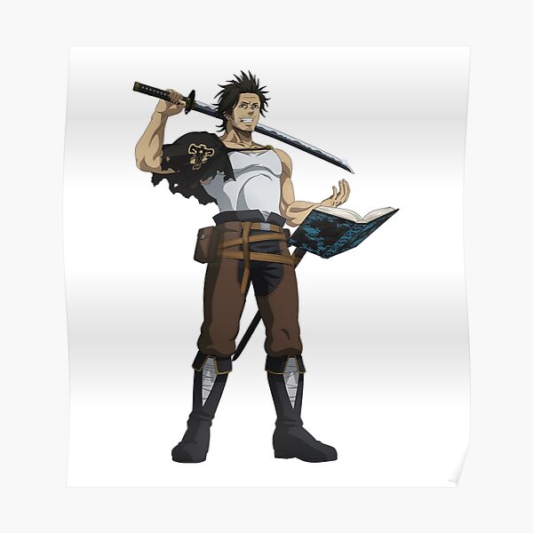 "Yami Black clover" Poster for Sale by Yor-art | Redbubble