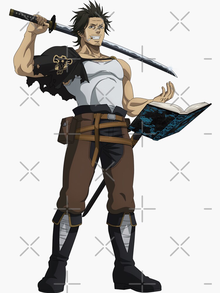 "Yami Black clover" Sticker for Sale by Yor-art | Redbubble