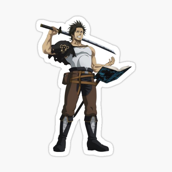 "Yami Black clover" Sticker for Sale by Yor-art | Redbubble