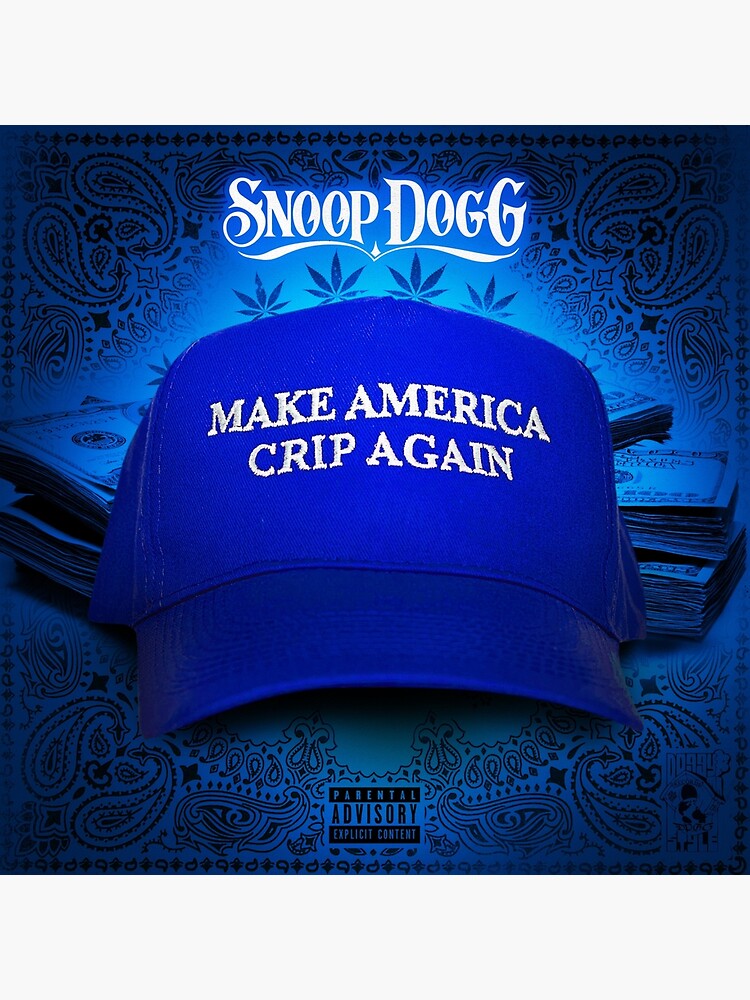 "Snoop Dogg's album "Make America Crip Again"" Throw Pillow by Metanow ...