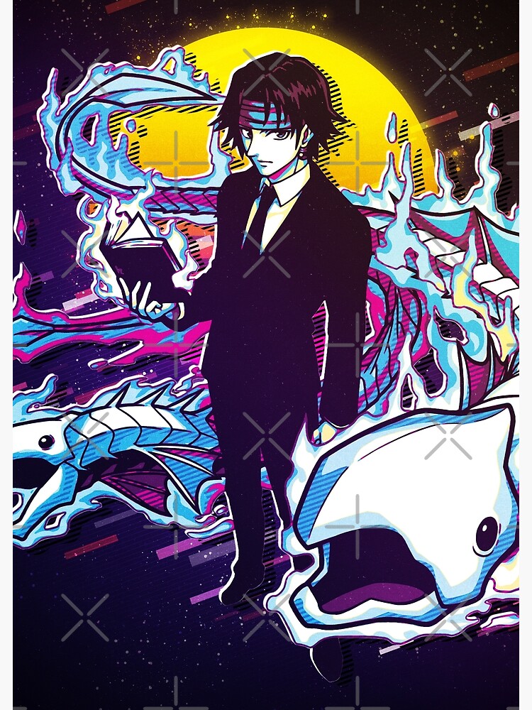 "Hunter X Hunter - Chrollo Lucilfer" Art Print for Sale by 80sRetroArt ...