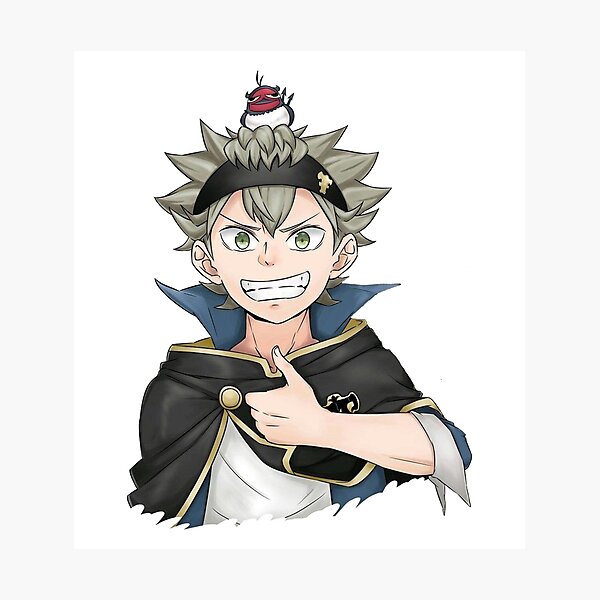 "Asta Black Clover" Photographic Print for Sale by Yor-art | Redbubble