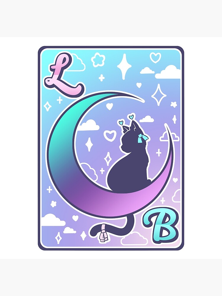 "Luna Breaks Logo Card" Poster for Sale by Itsnurseluna | Redbubble