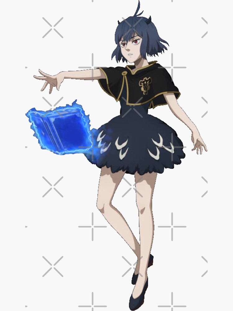 "Secret Swallowtail Black Clover" Sticker for Sale by Yor-art | Redbubble