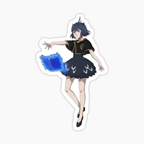 "Secret Swallowtail Black Clover" Sticker for Sale by Yor-art | Redbubble